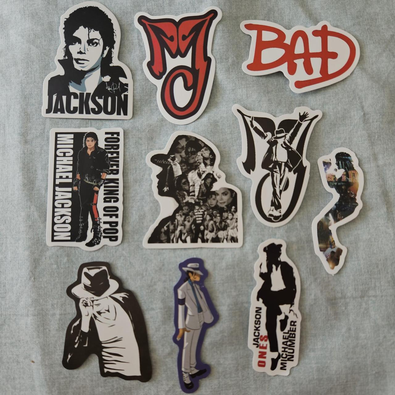10 pack Michael Jackson stickers ️ ️ Great for any... - Depop