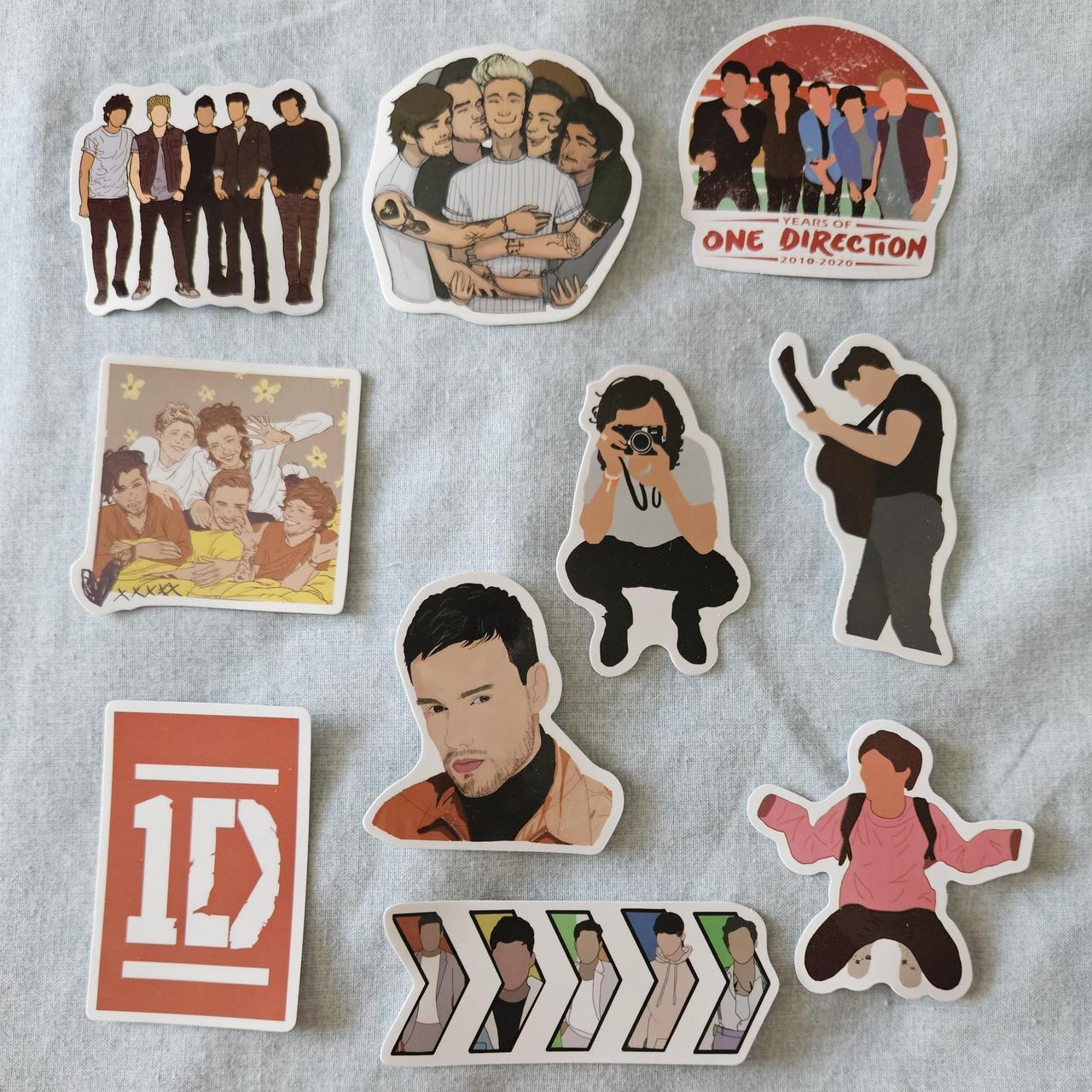 10 pack One Directive Stickers 💗 One Direction... - Depop