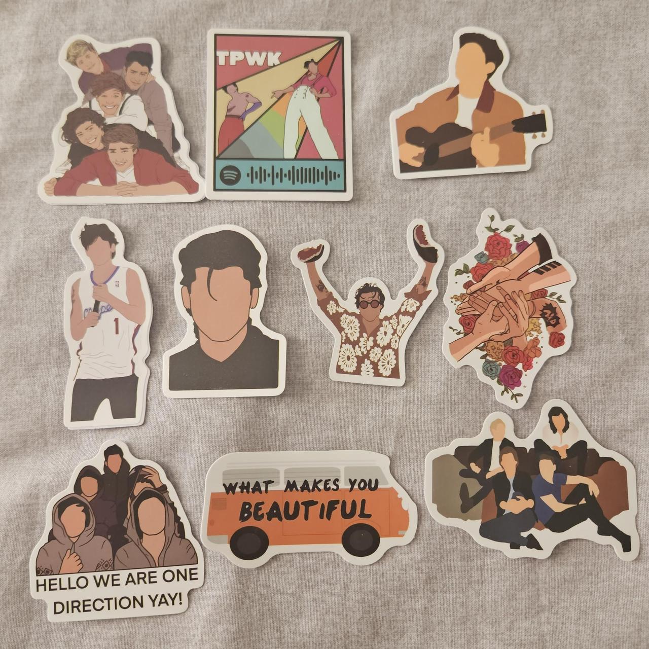 10 pack One Direction Stickers 💗 One Direction... - Depop