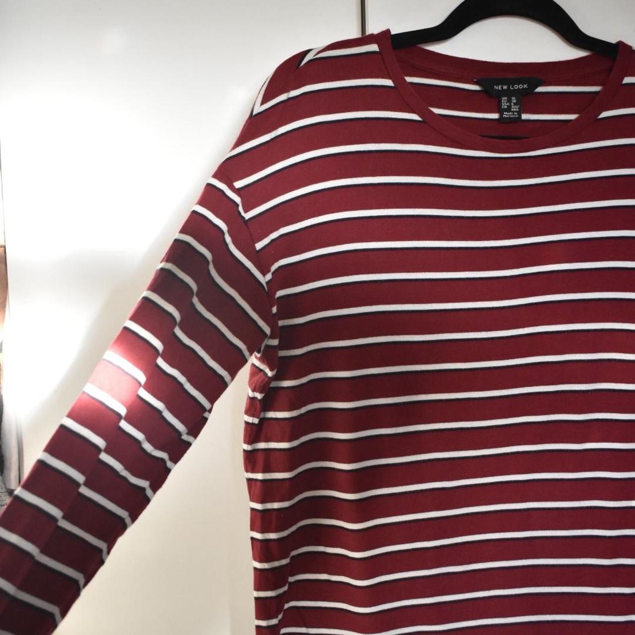 Long sleeve striped new look shirt. Soft material,... - Depop