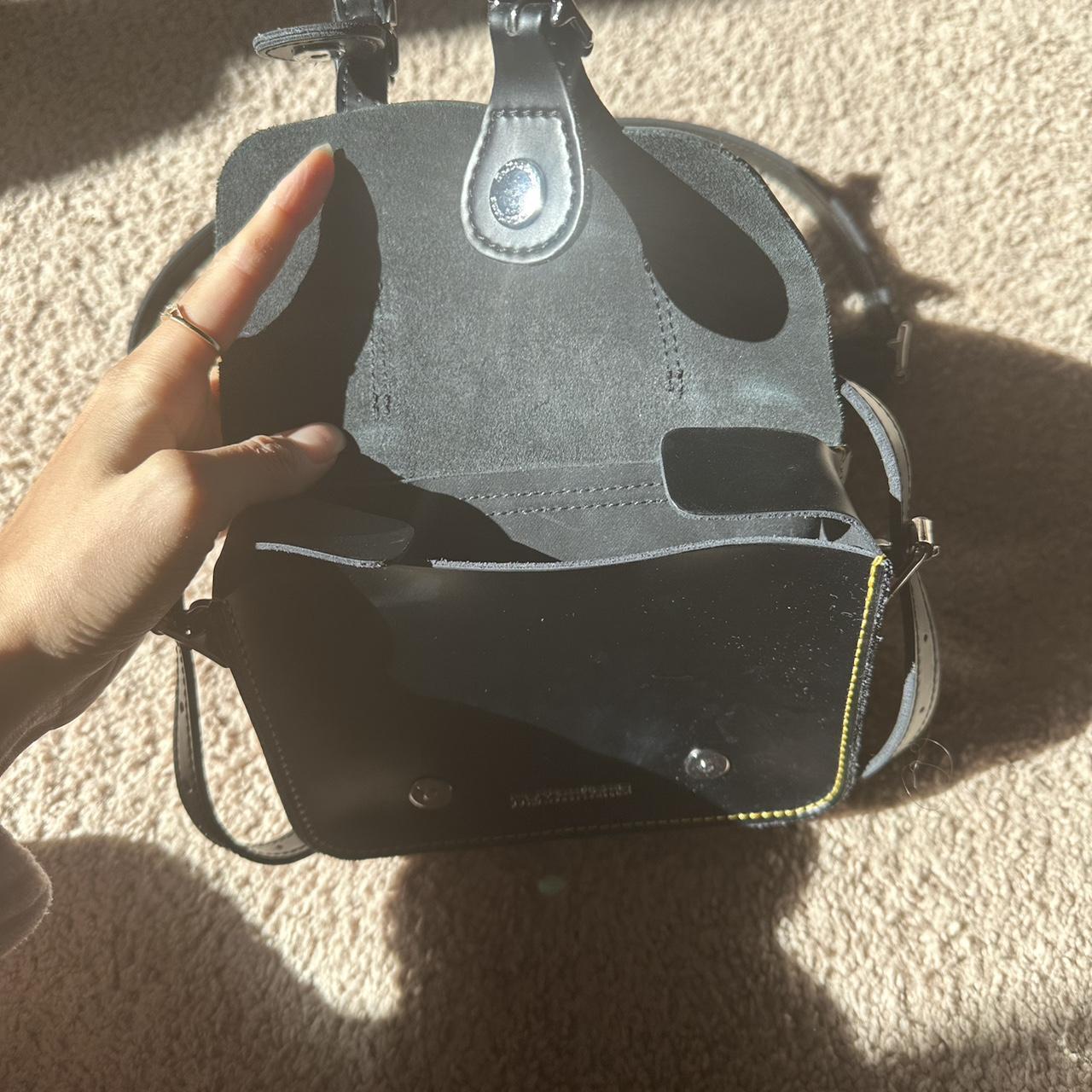 Dr. Marten’s mini satchel bag Black genuine leather... - Depop