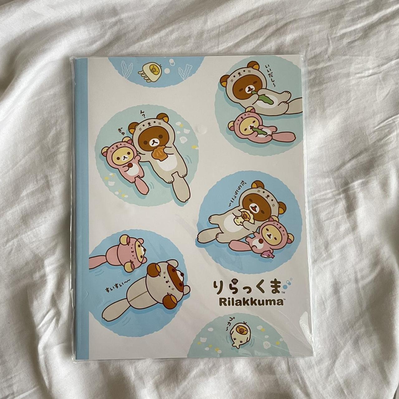 rilakkuma notebook ̍̊˙˚˙ᵕ꒳ᵕ˙˚˙ • check out my page! I... - Depop