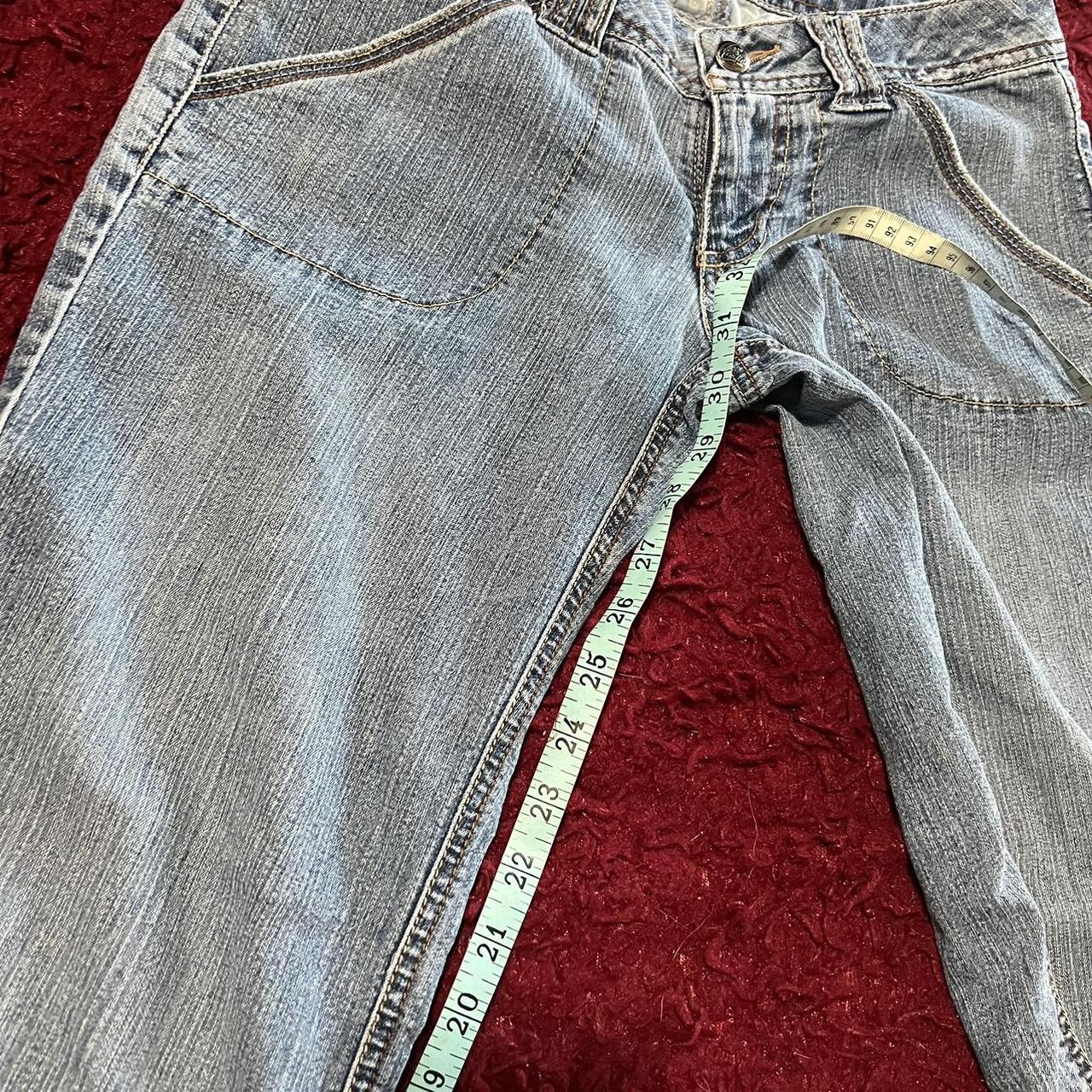 Y2K candies low rise flare denim jeans Fair... - Depop