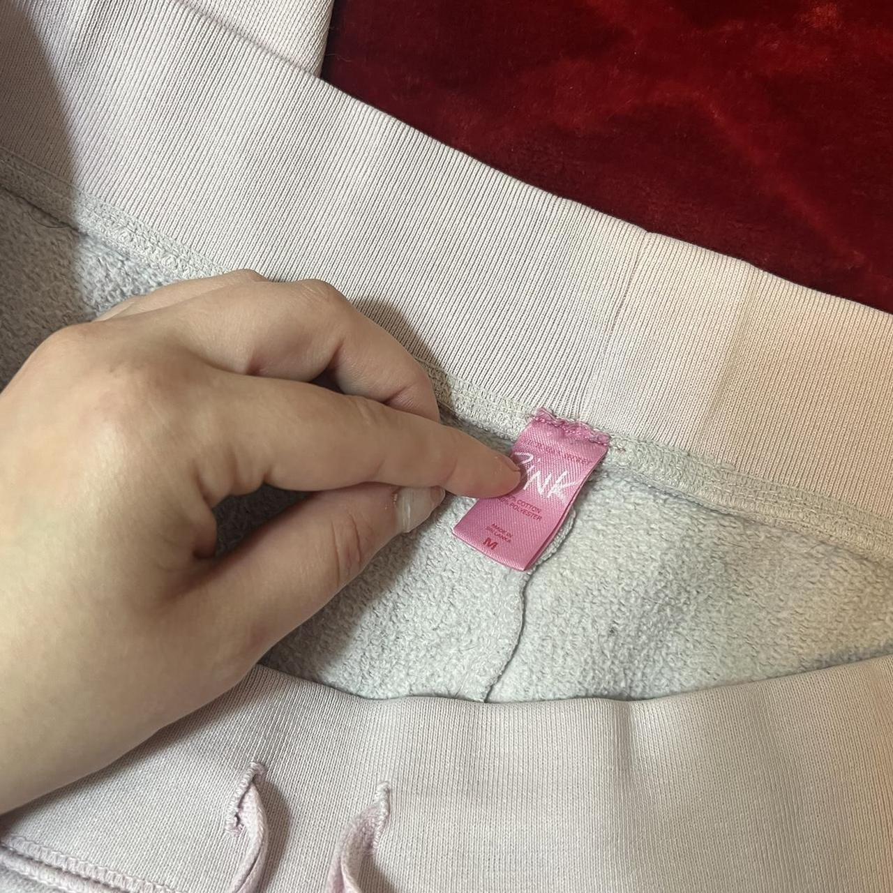 Y2K mcbling victorias secret baby pink rhinestone... - Depop