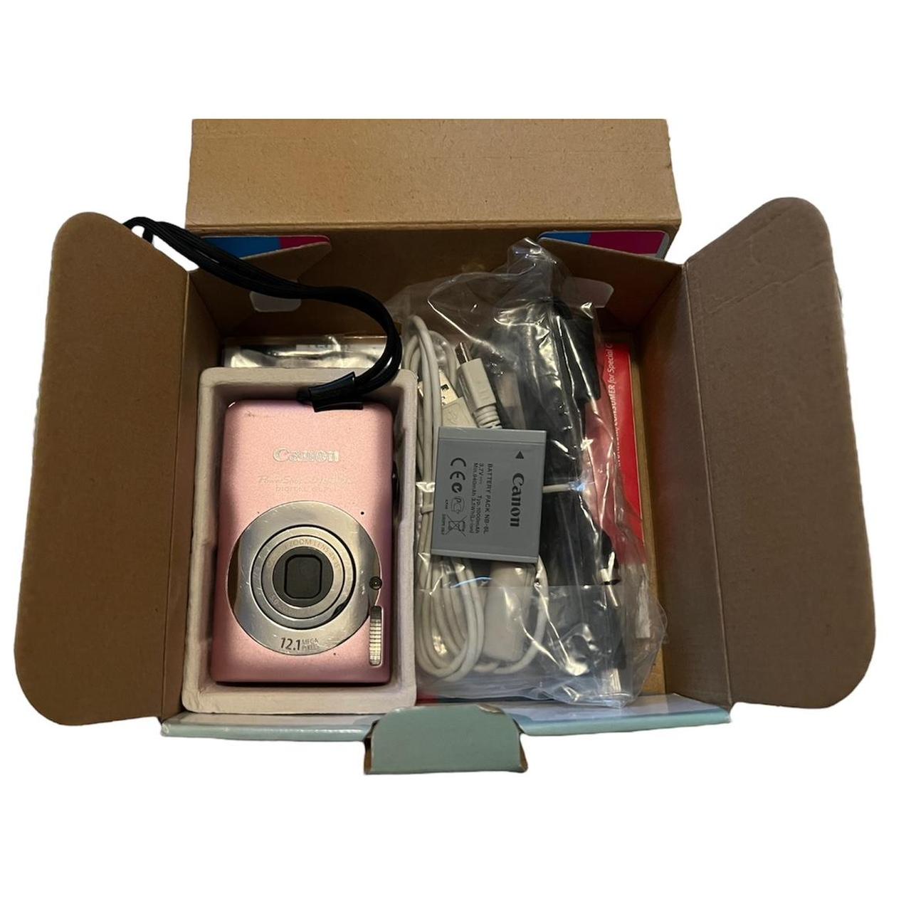 DIGITAL CAMERA Canon Powershot SD1300 Rare pink... - Depop