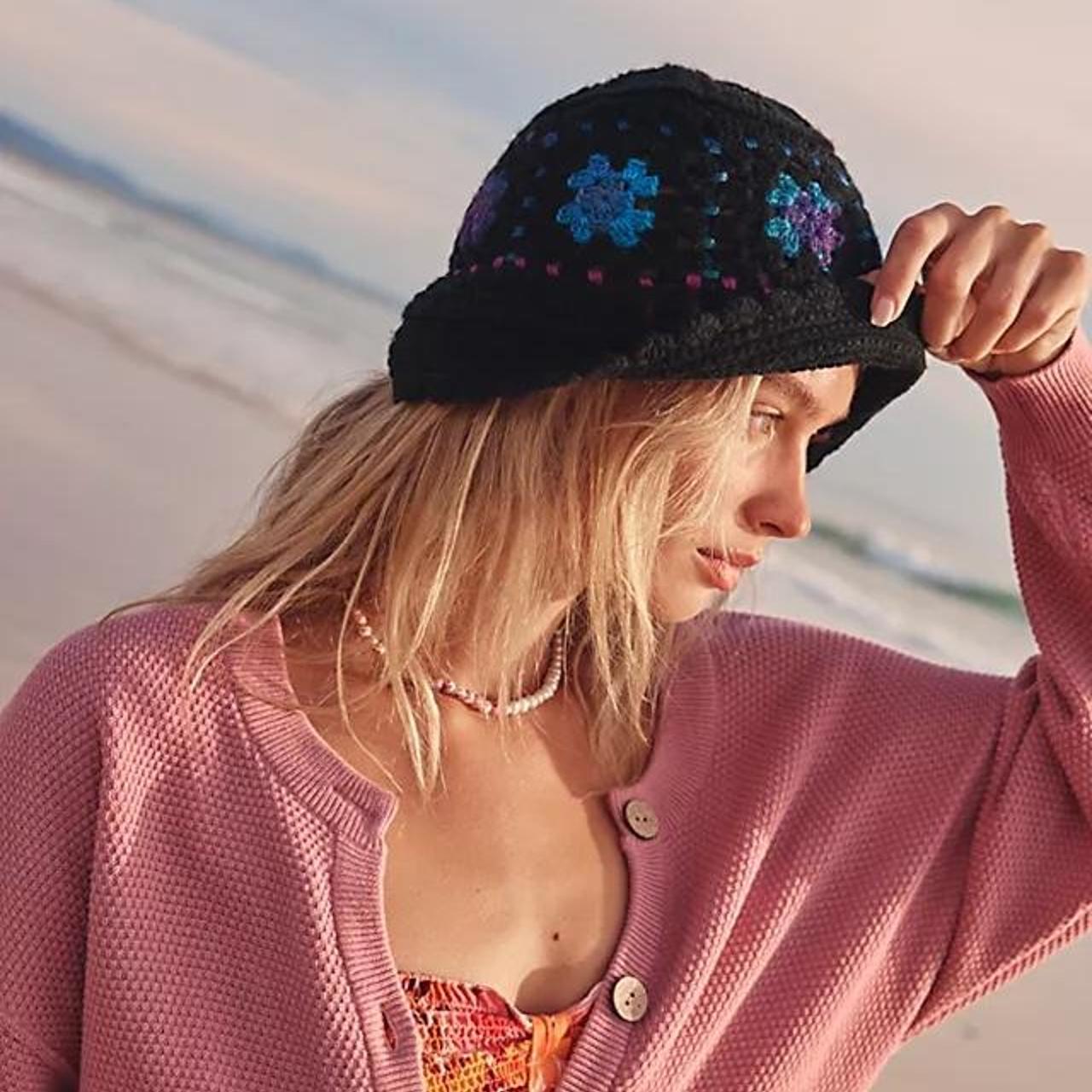 Anna Sui crochet bucket hat. Really cute hat I just... - Depop