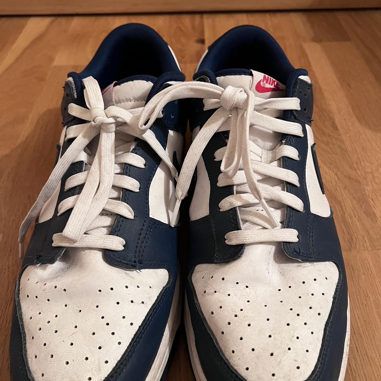 Navy blue Nike dunks Worn a few times Good condition | Depop