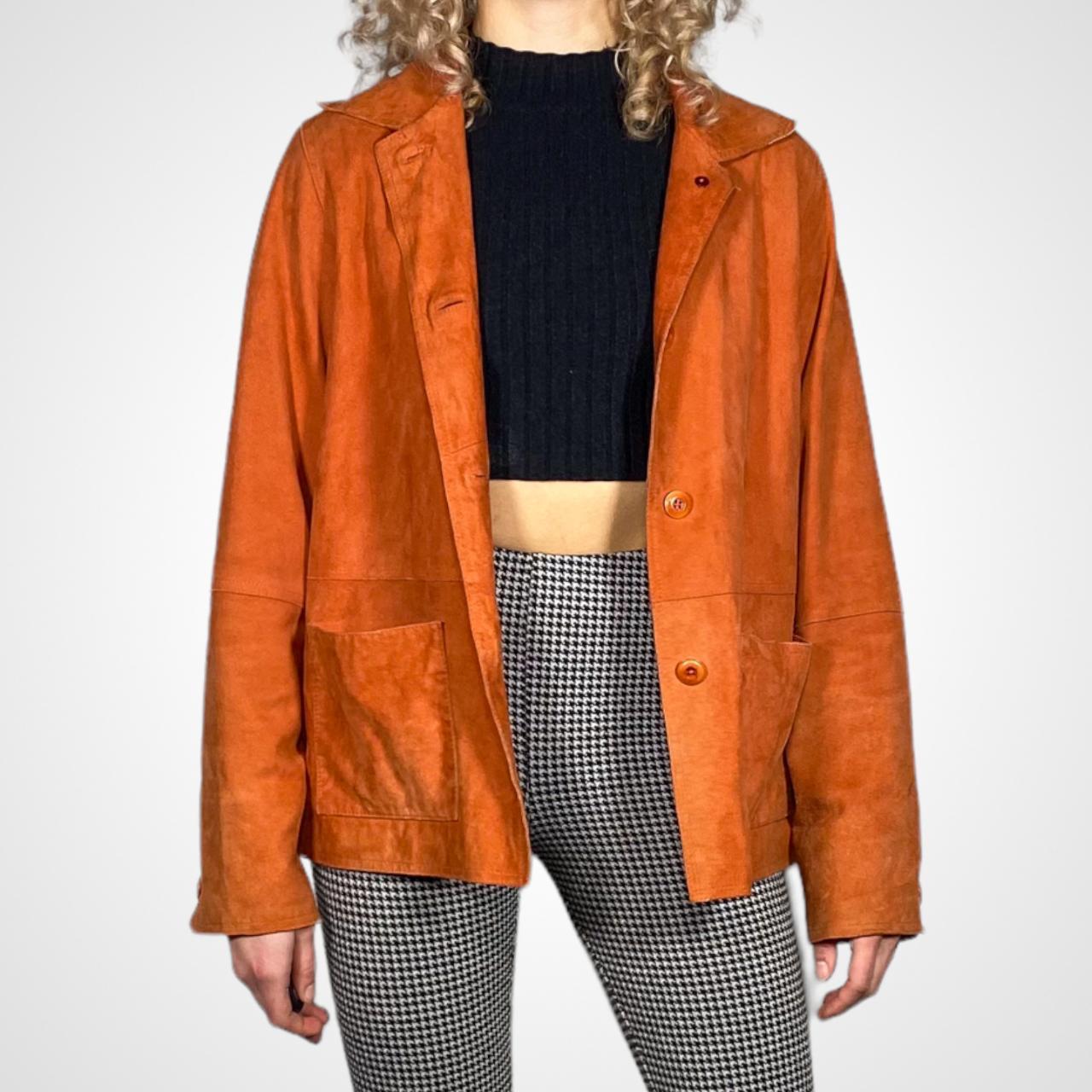Women's Orange Jacket | Depop