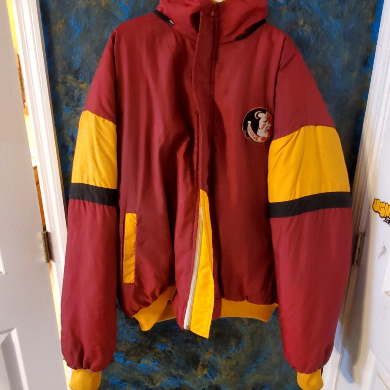Vintage FSU Florida State puffer jacket from the... - Depop