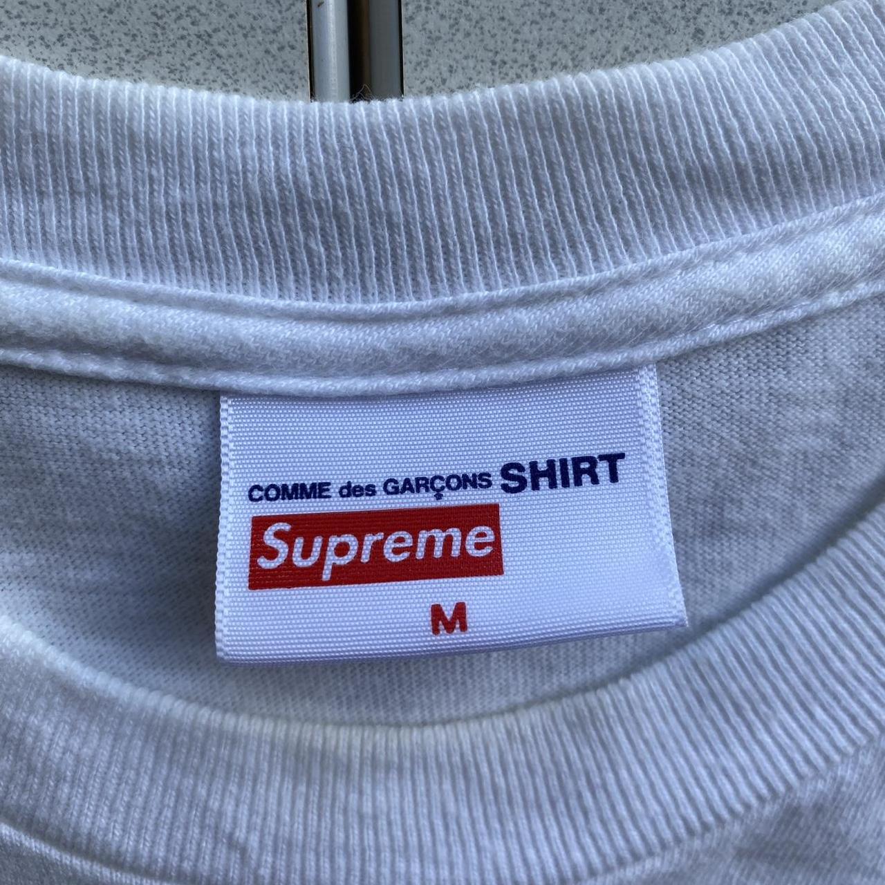 Supreme x CDG - Box Logo T Shirt from 2017 worn... - Depop