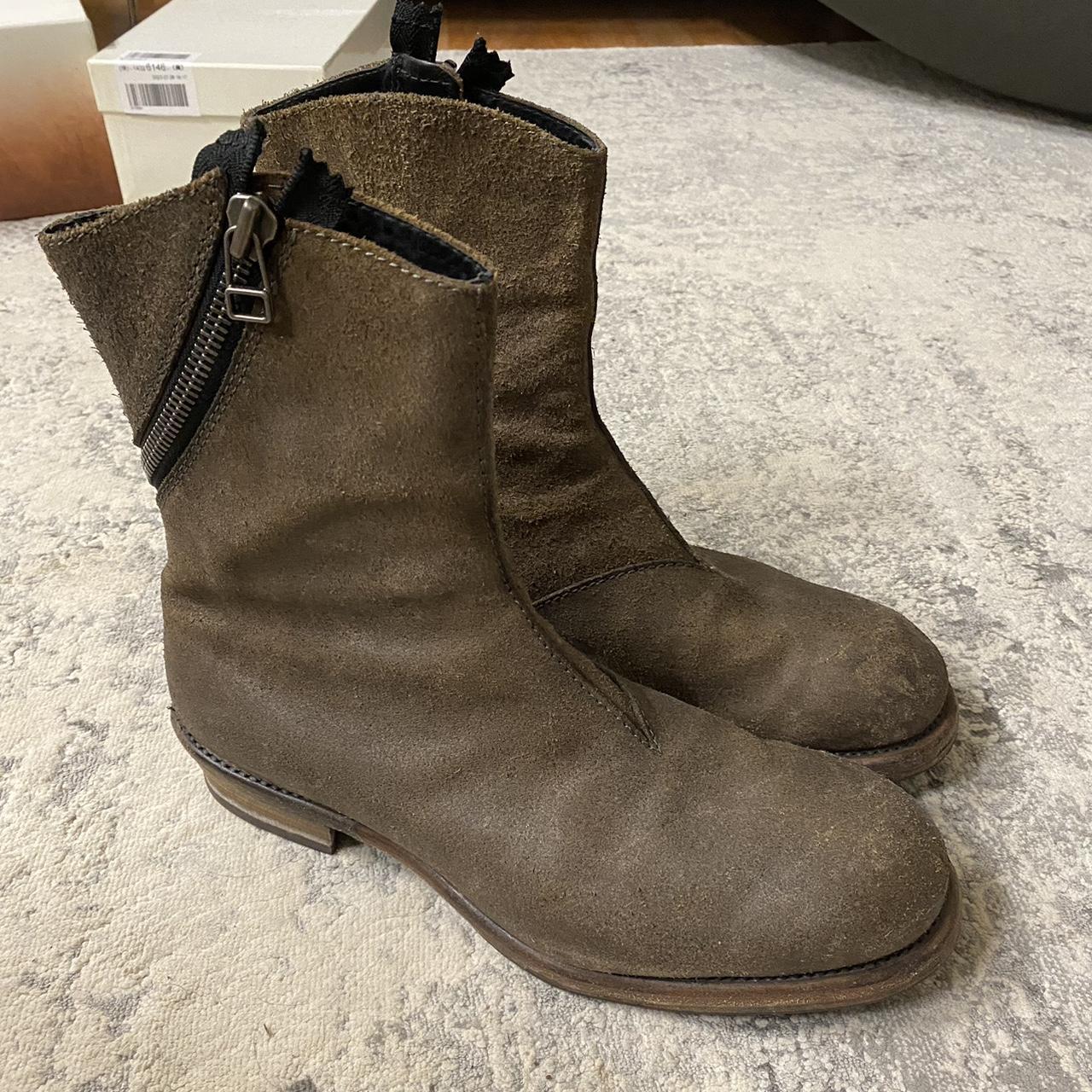 Julius x Siva Tornado Zip Boots size 3 accommodates... - Depop