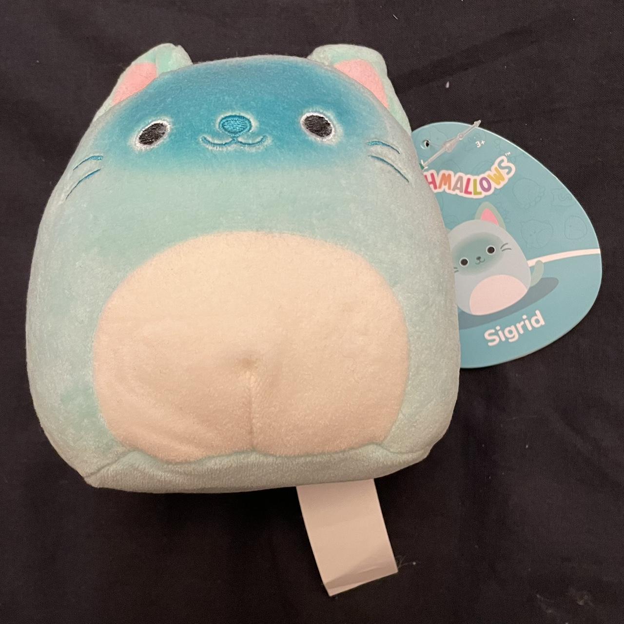 Sigrid blue turquoise squishmallow Size 5” with... - Depop