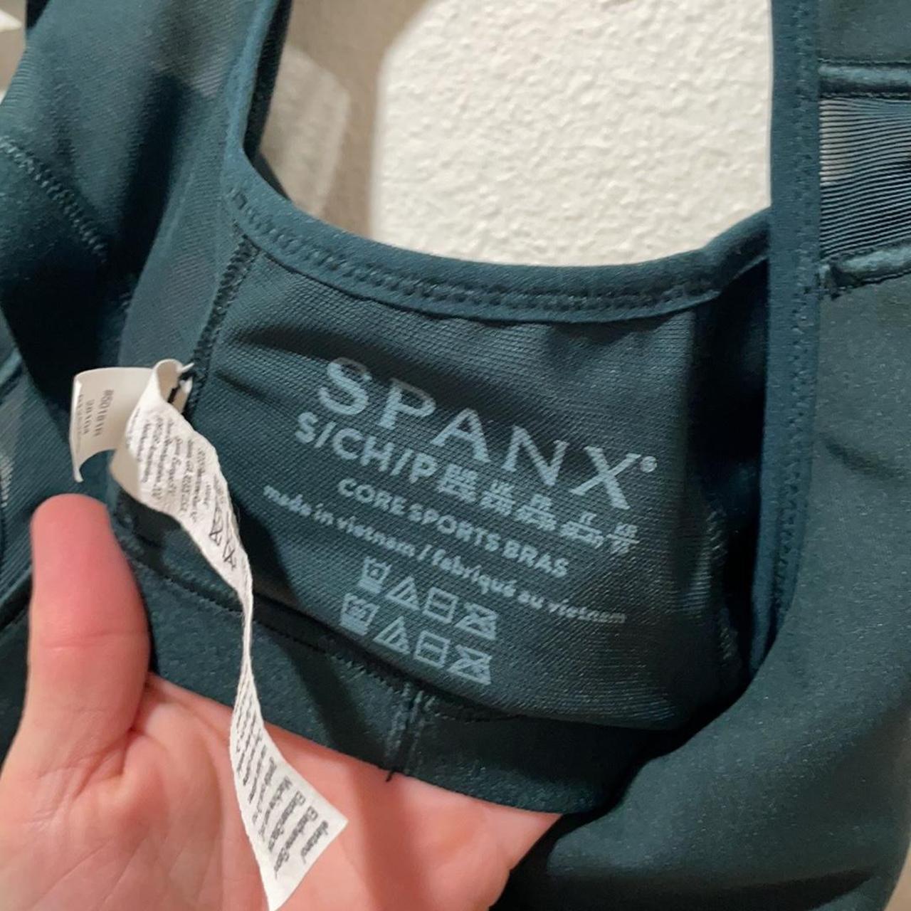 BRAND: Spanx DESCRIP: Medium Impact Sports Bra Size... - Depop
