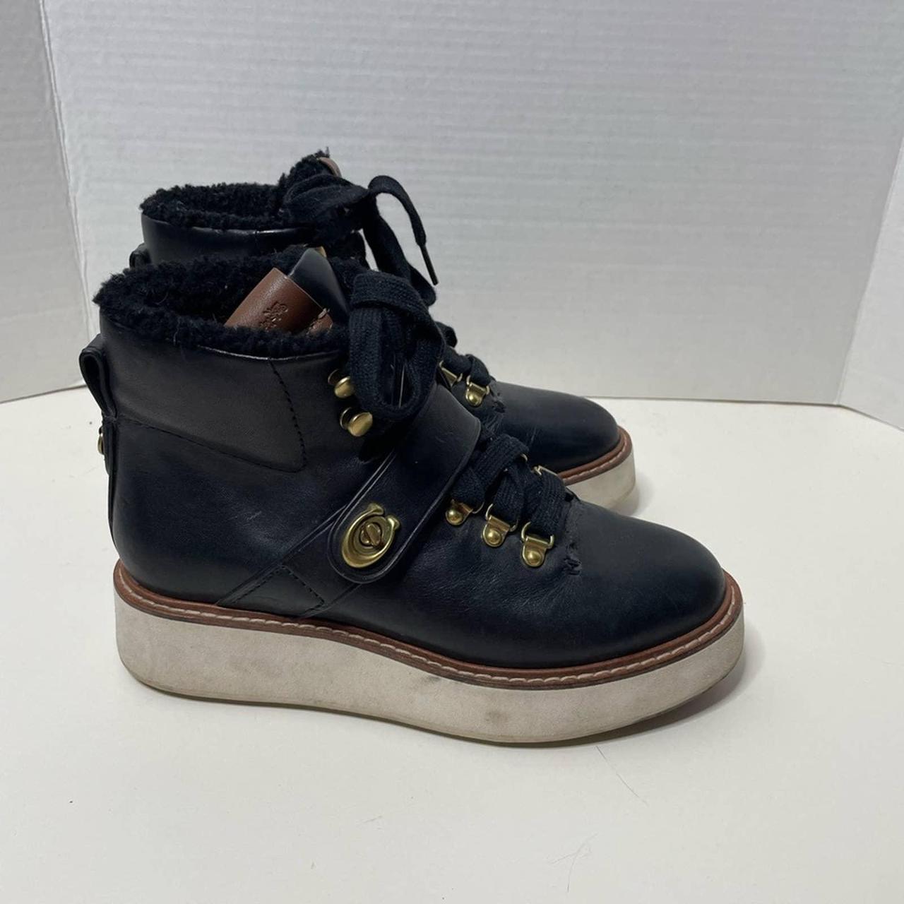 Coach Women's Black Boots | Depop