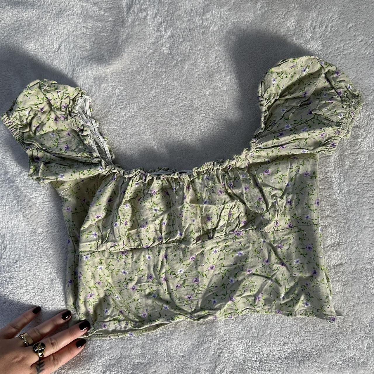 Motel Rocks fairy 🧚 cottagecore crop top - Depop