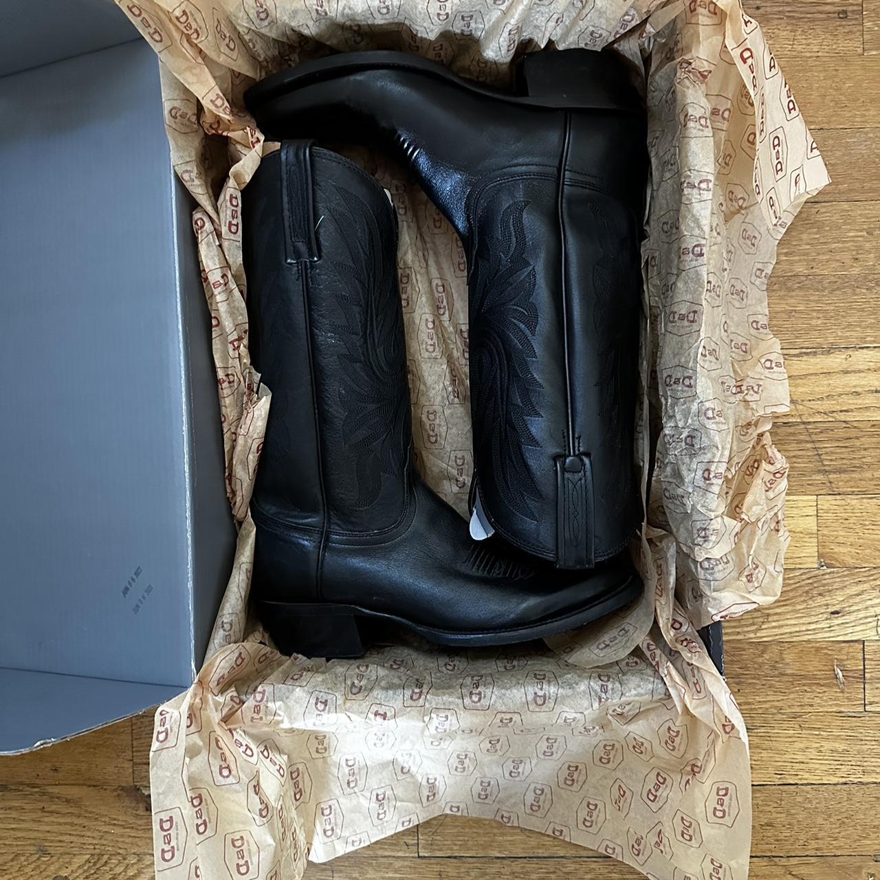 Lucchese Bootmaker Carson Men’s Black Western Cowboy... - Depop