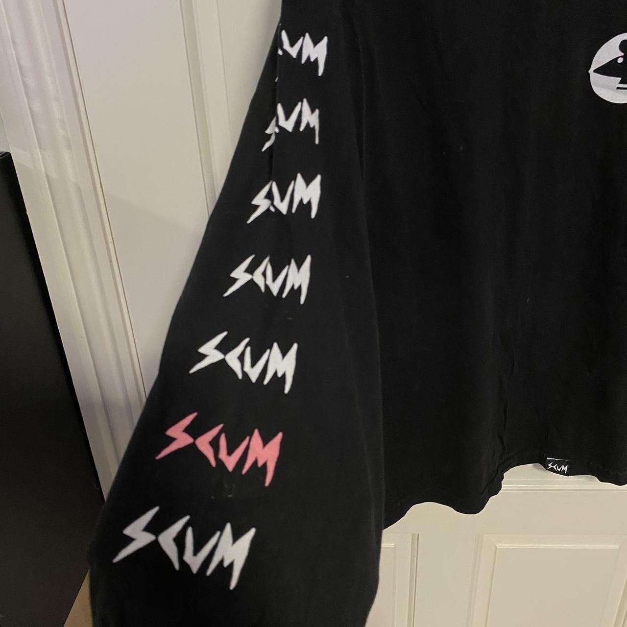 RatBoy Playboy style Scum long sleeve black tshirt... - Depop