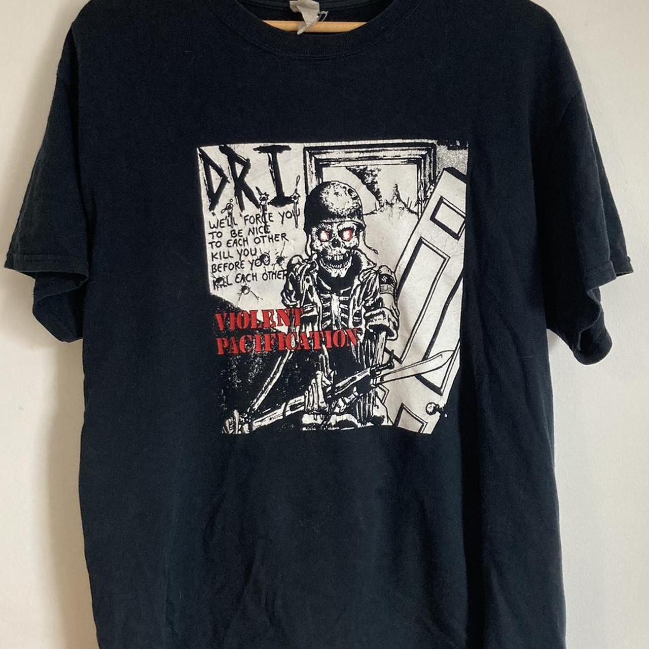 D.R.I - VIOLENT PACIFICATION (L) Vintage classic... - Depop