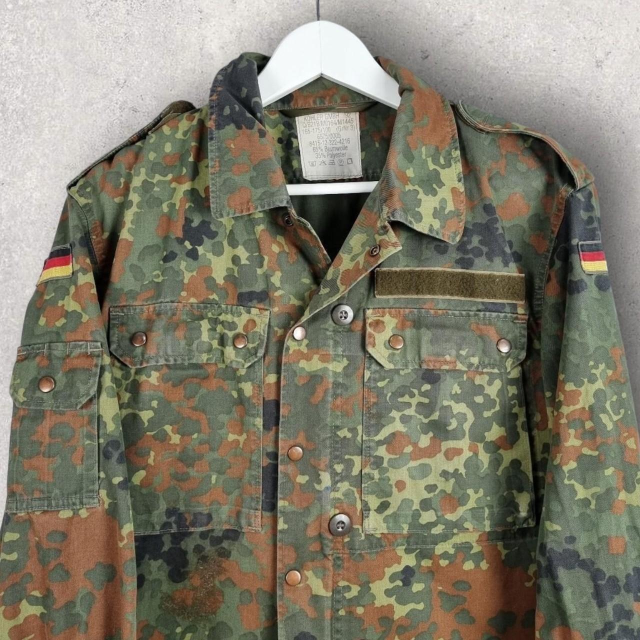 Vintage 1992 German Army Military uniform combat... - Depop