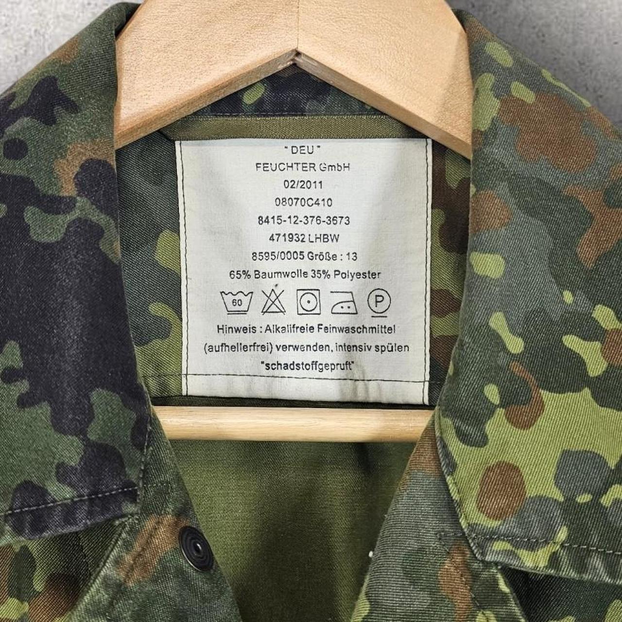 German Army Military flektran uniform combat field... - Depop