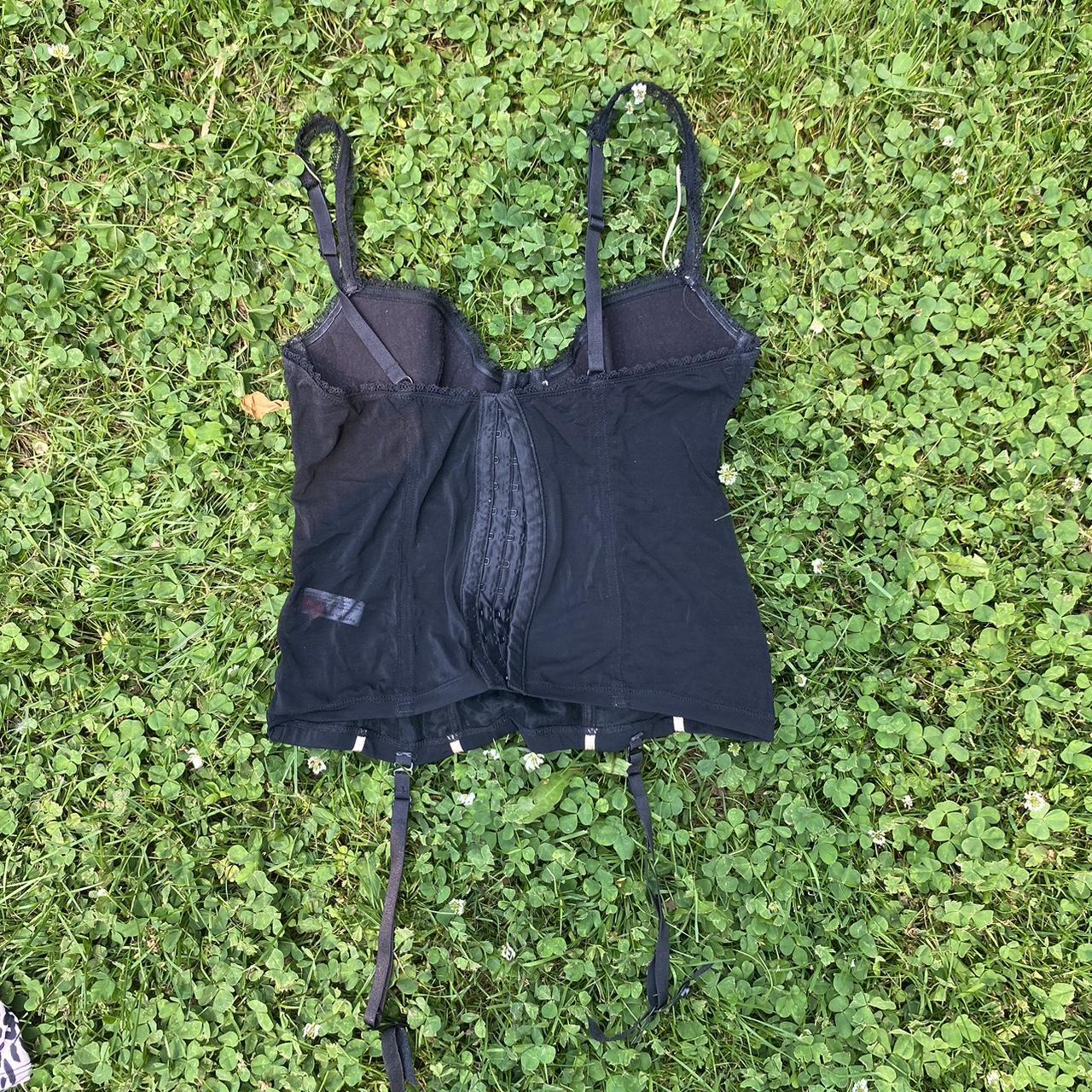 Parisian Womens Black Corset Depop