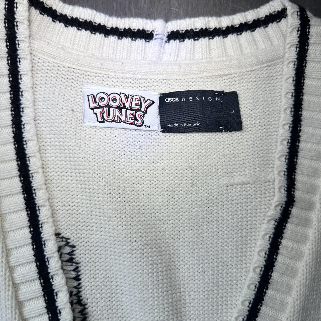 Looney tunes cardigan - Depop