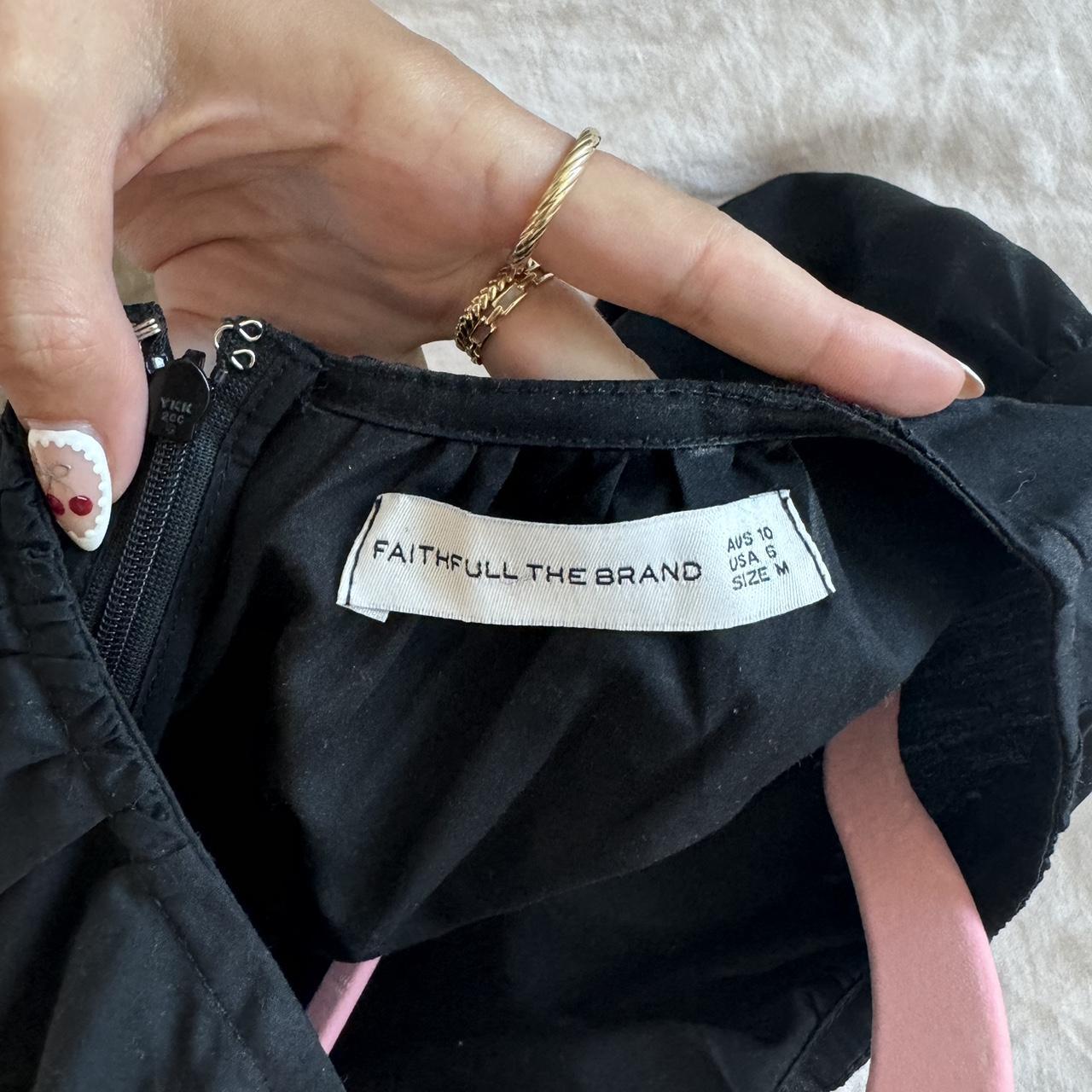 FAITHFULL THE BRAND MAXI CUTOUT DRESS size 6 Worn... - Depop