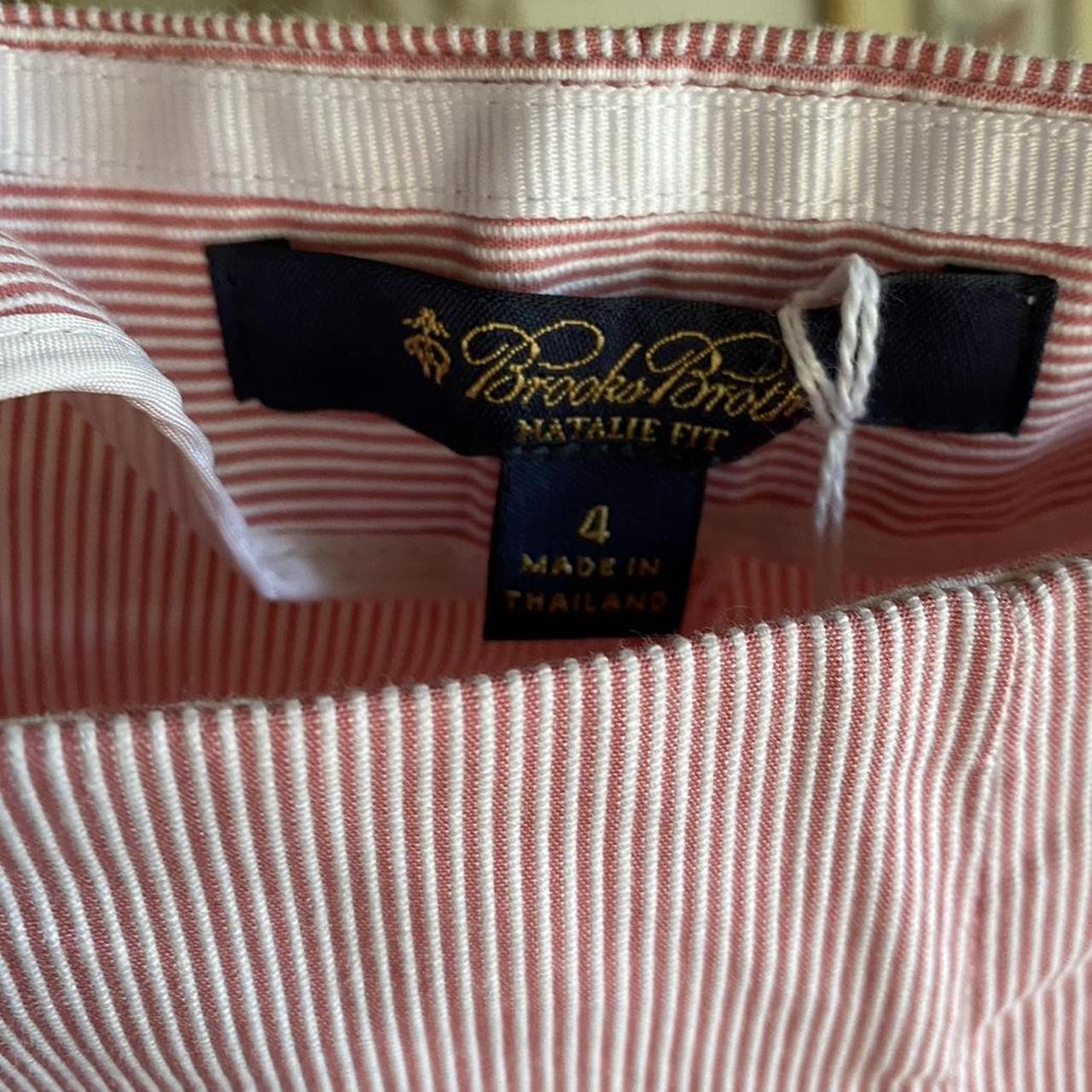 Brooks Brothers Natalie Fit Pin Stripe Tailored... | Depop