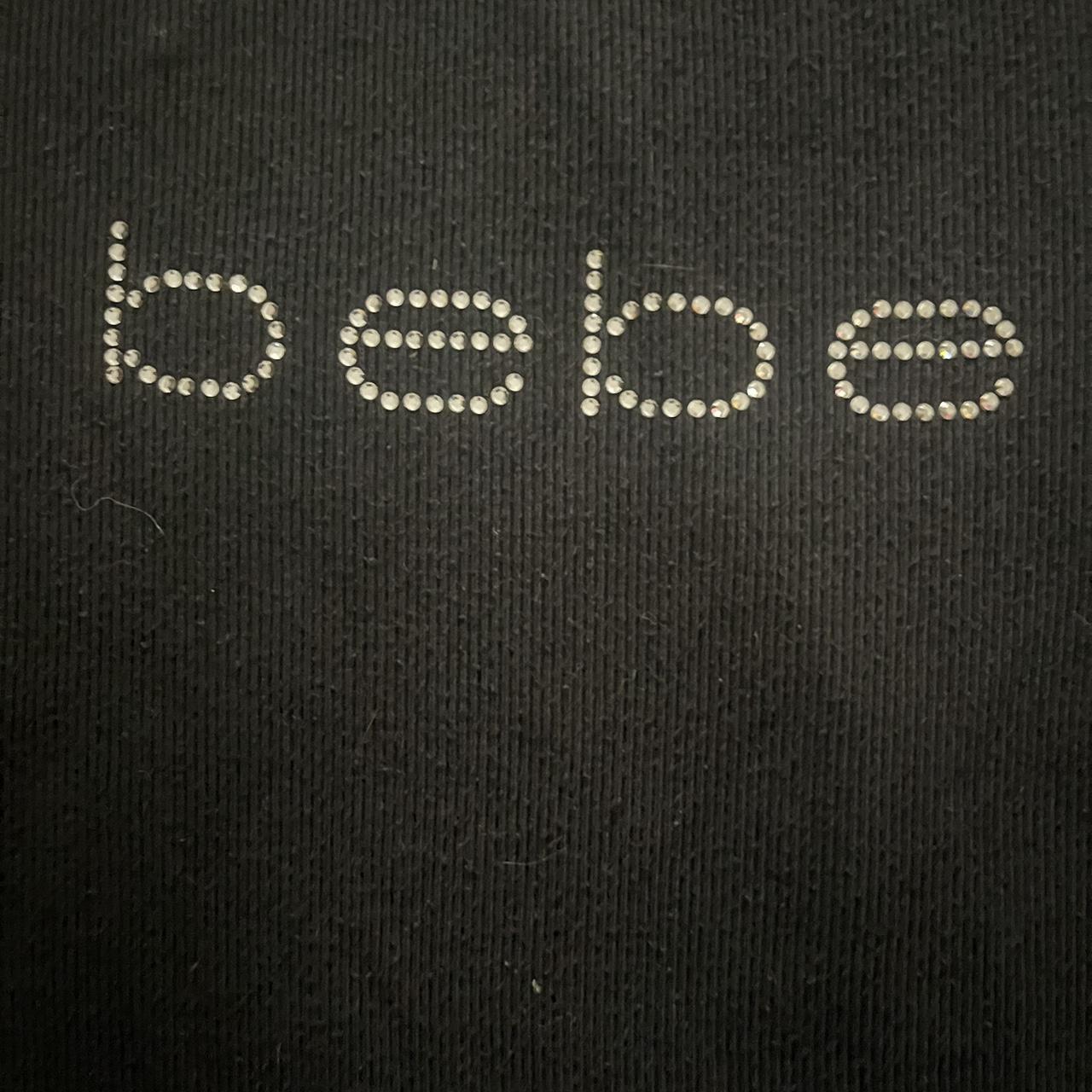 ️Simple Black Vintage 2000s Bebe Top with... - Depop