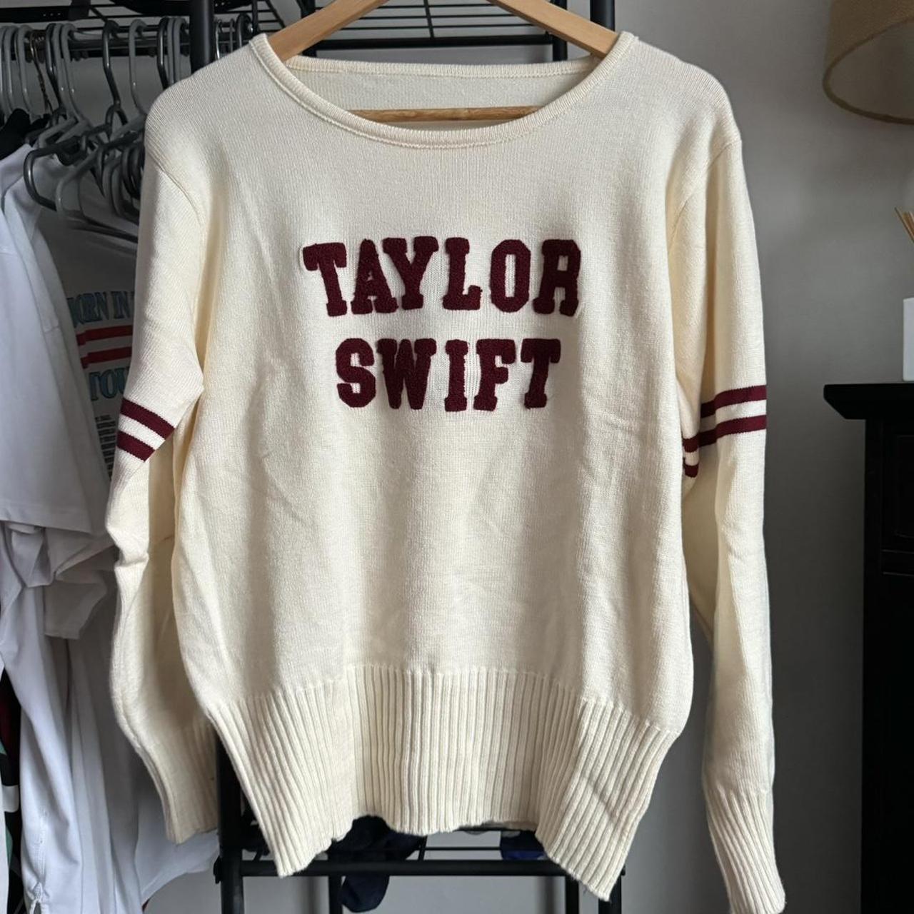 Taylor Swift Sweater in size S! Barely worn. a few... - Depop