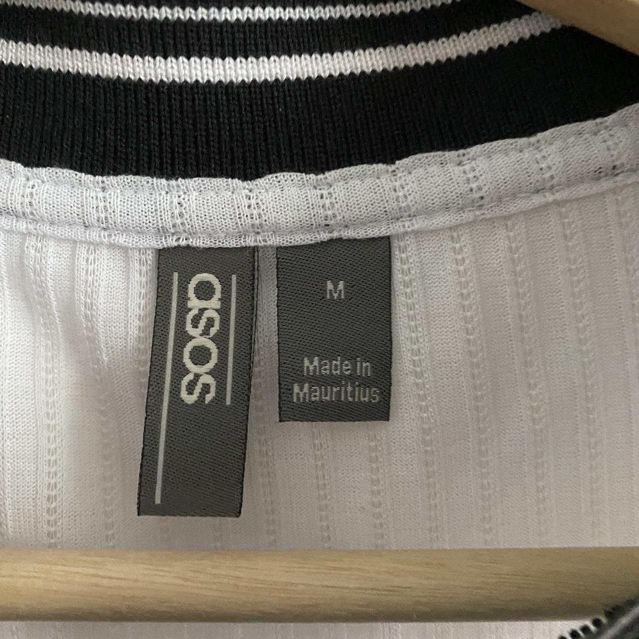 🖤 ASOS ribbed tee🖤 details $17 “ASOS DESIGN... - Depop