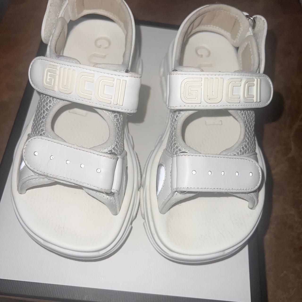 Gucci White Sandals | Depop