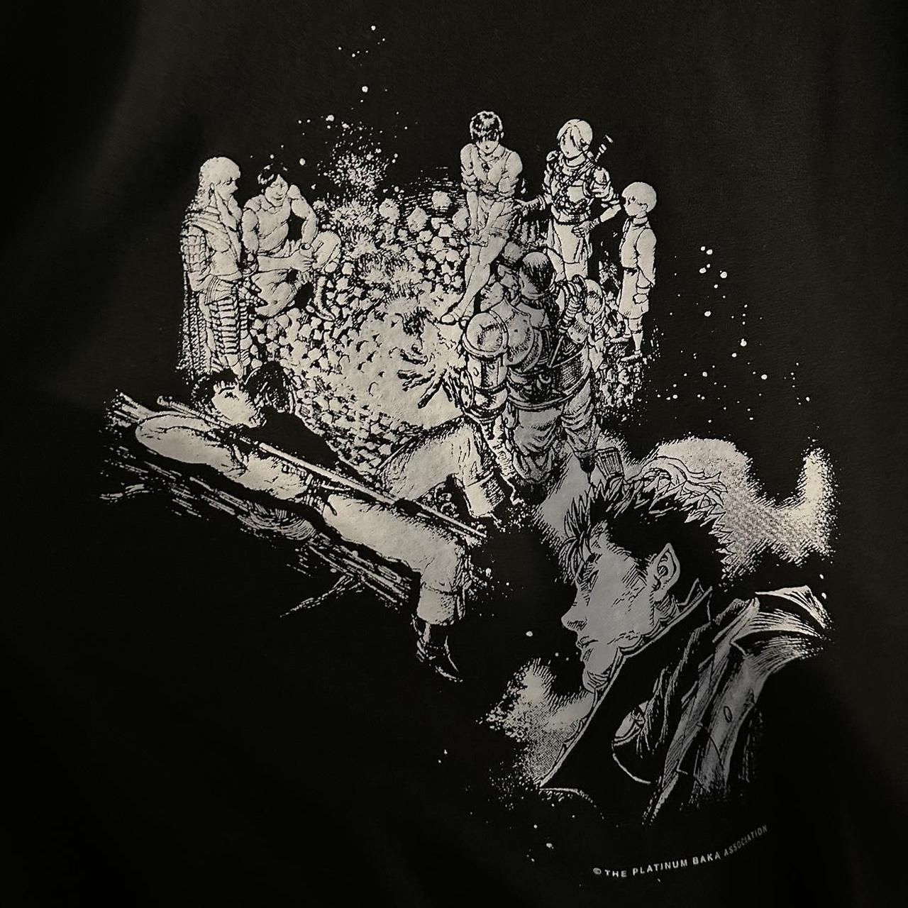 Platinum Baka Memories Crewneck Size XL, Like New.... - Depop