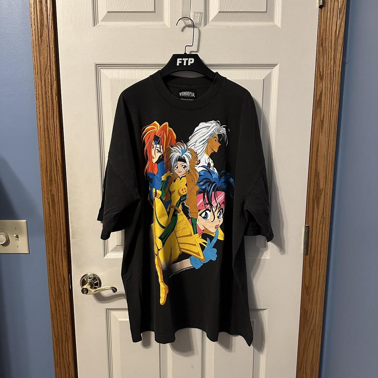 Vengeance Designs X-Men In Tokyo Faded Black Size... - Depop