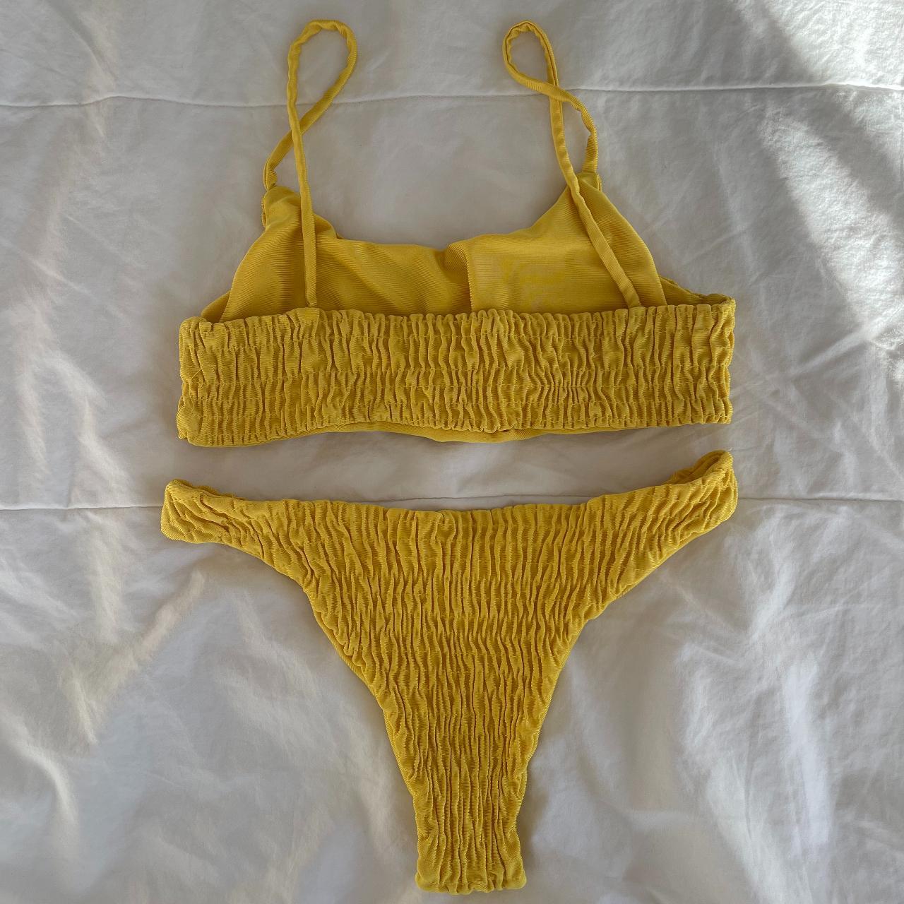 L*Space Women's Yellow Bikinis-and-tankini-sets | Depop