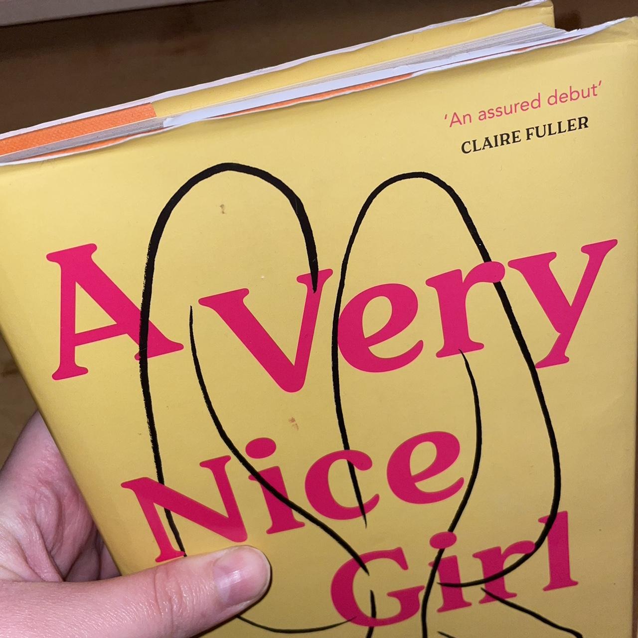 A Very Nice Girl - Book Marks on dust cover and... - Depop