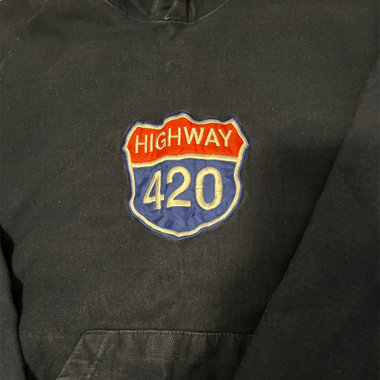 Super cool highway 420 vintage hoodie! Thick... - Depop