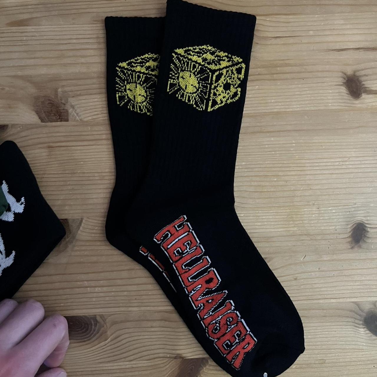 Hellraiser horror movie socks Hell Cop for cheaper... - Depop