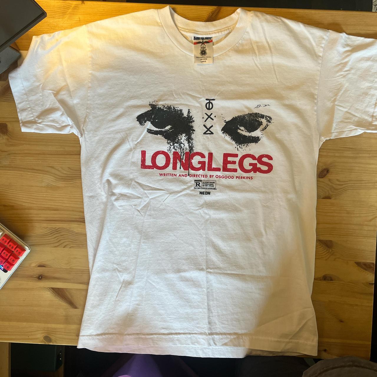 Longlegs shirt Long legs horror movie shirt Size... | Depop