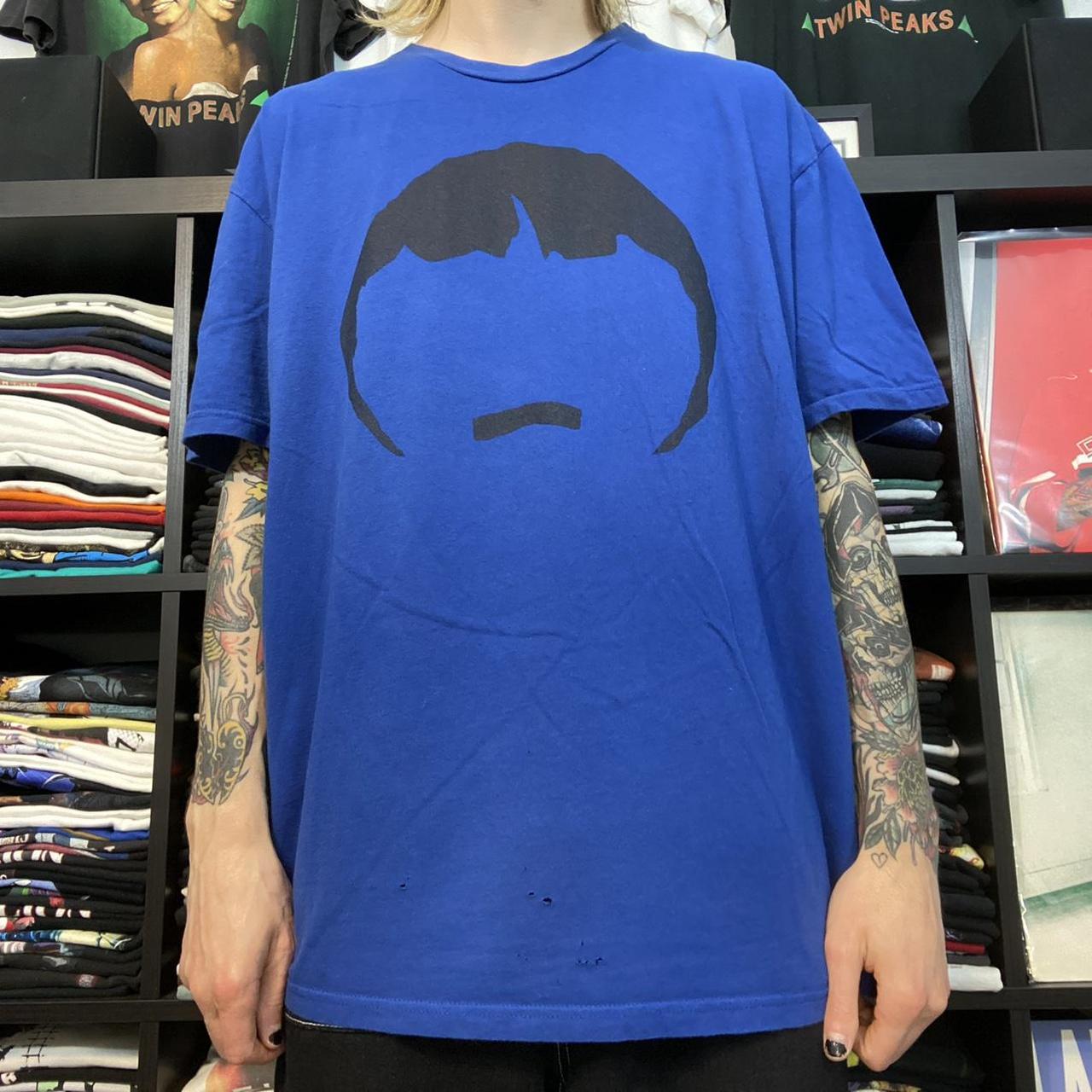 blue SOUTH PARK randy big face silhouette front... - Depop