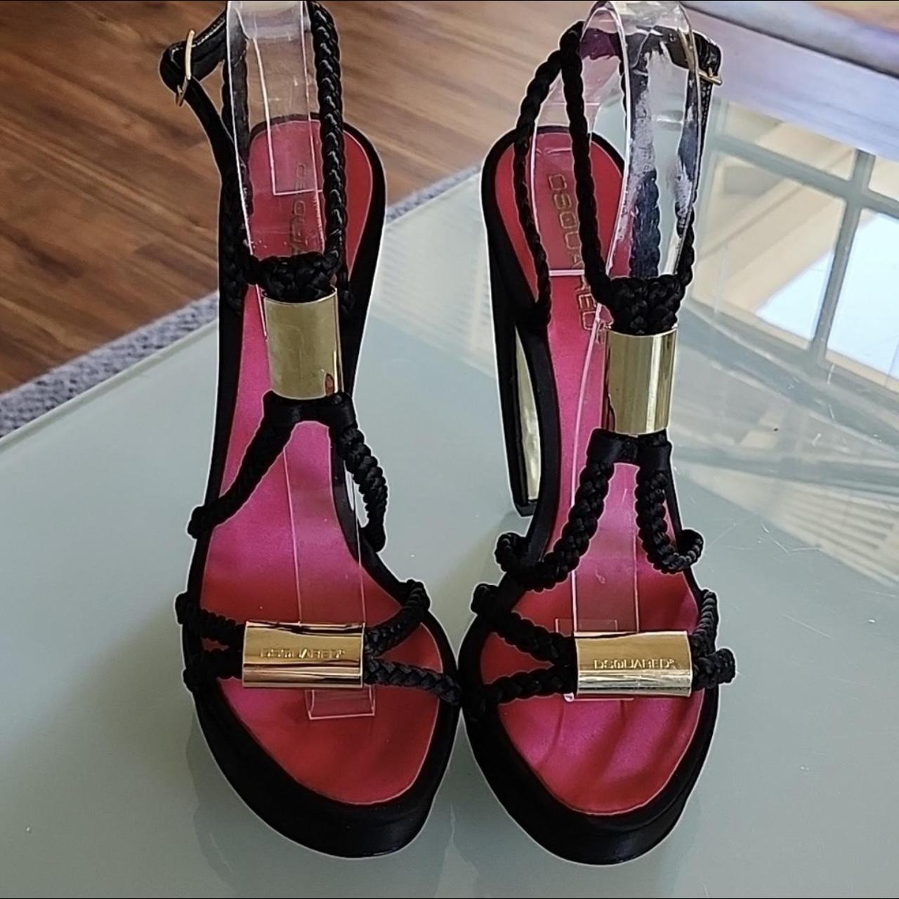 Vintage Dsquared Heels — size 40 (US 10) but I would... - Depop