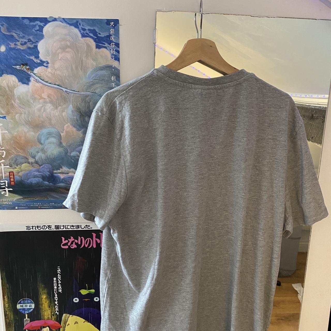 Penn sport tee Grey/blue/white size XL condition... - Depop