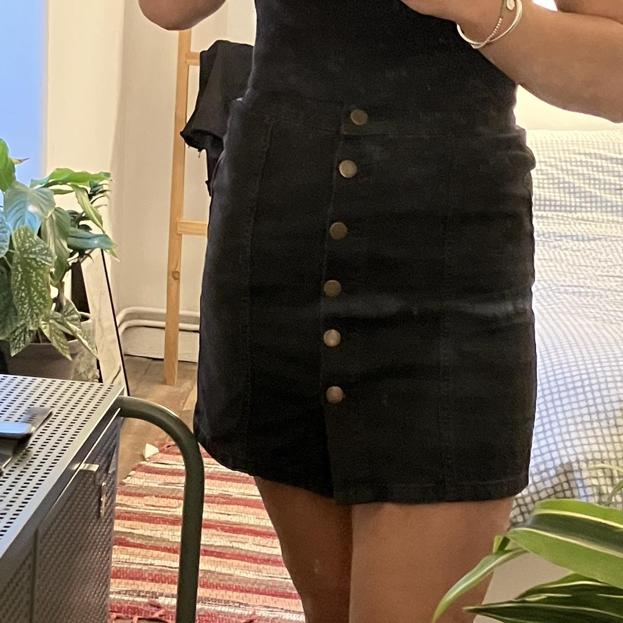 New look mini skirt, size 6 #denimskirt #miniskirt... - Depop