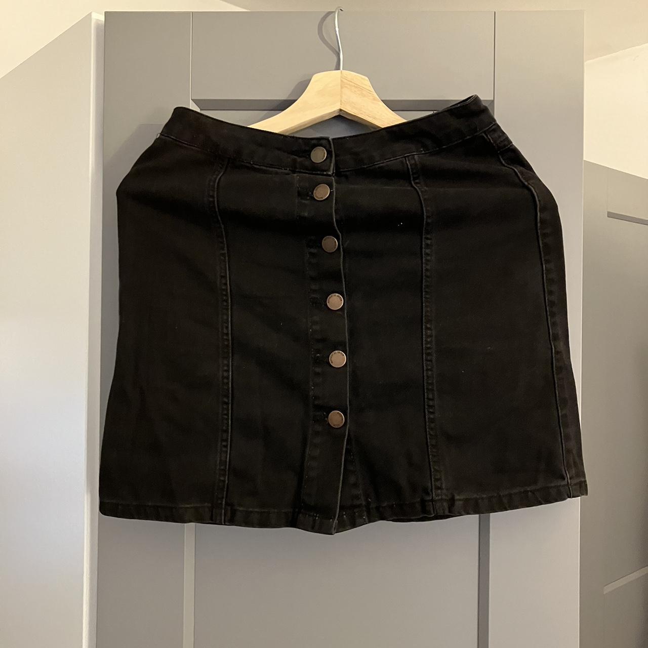 New look mini skirt, size 6 #denimskirt #miniskirt... - Depop