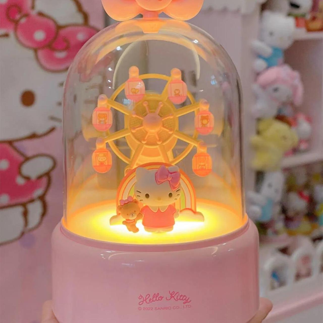 Pink Hello Kitty Ferris Wheel Night Light đ Rrp ÂŖ50 Depop