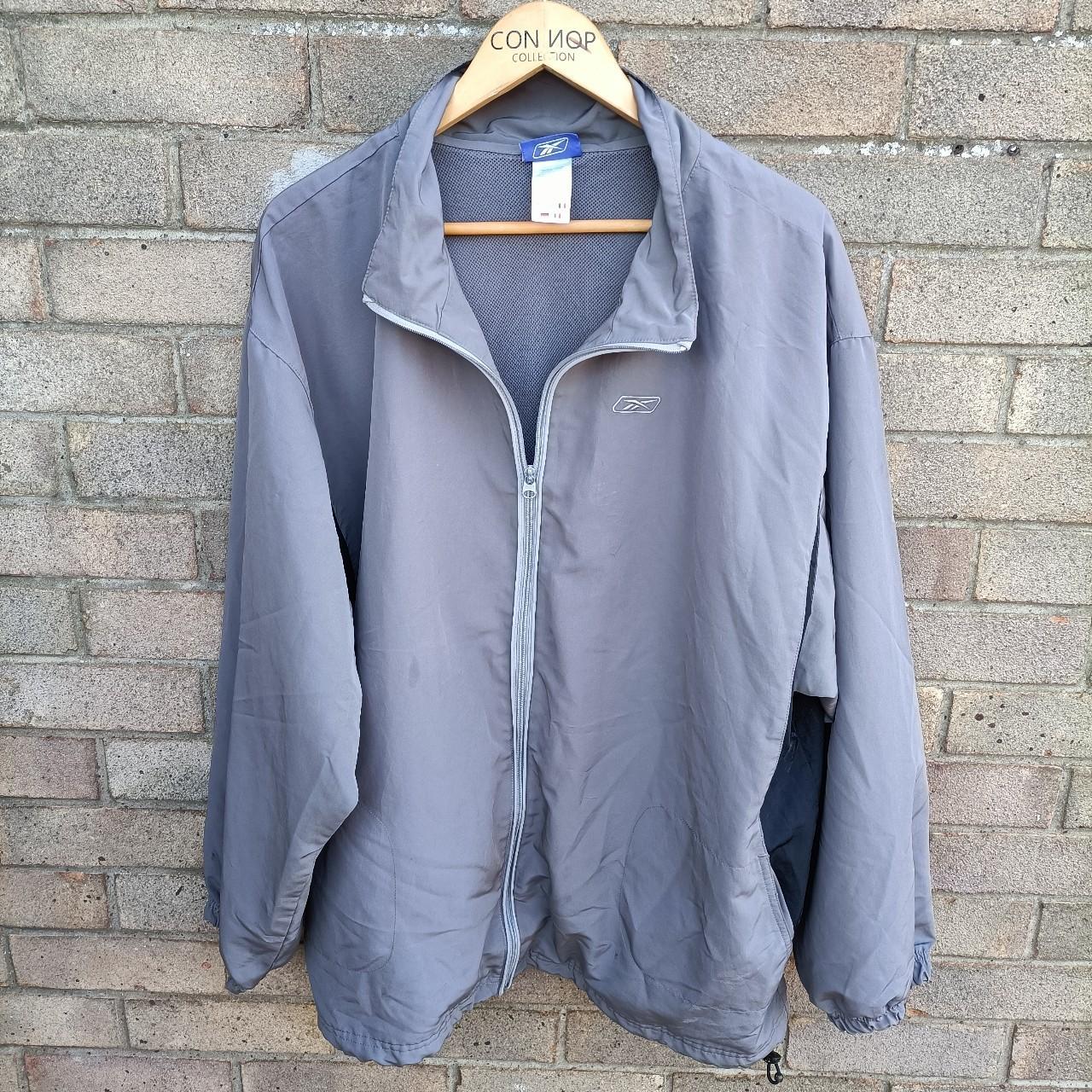 Men's vintage retro 90s Reebok classic track jacket... - Depop