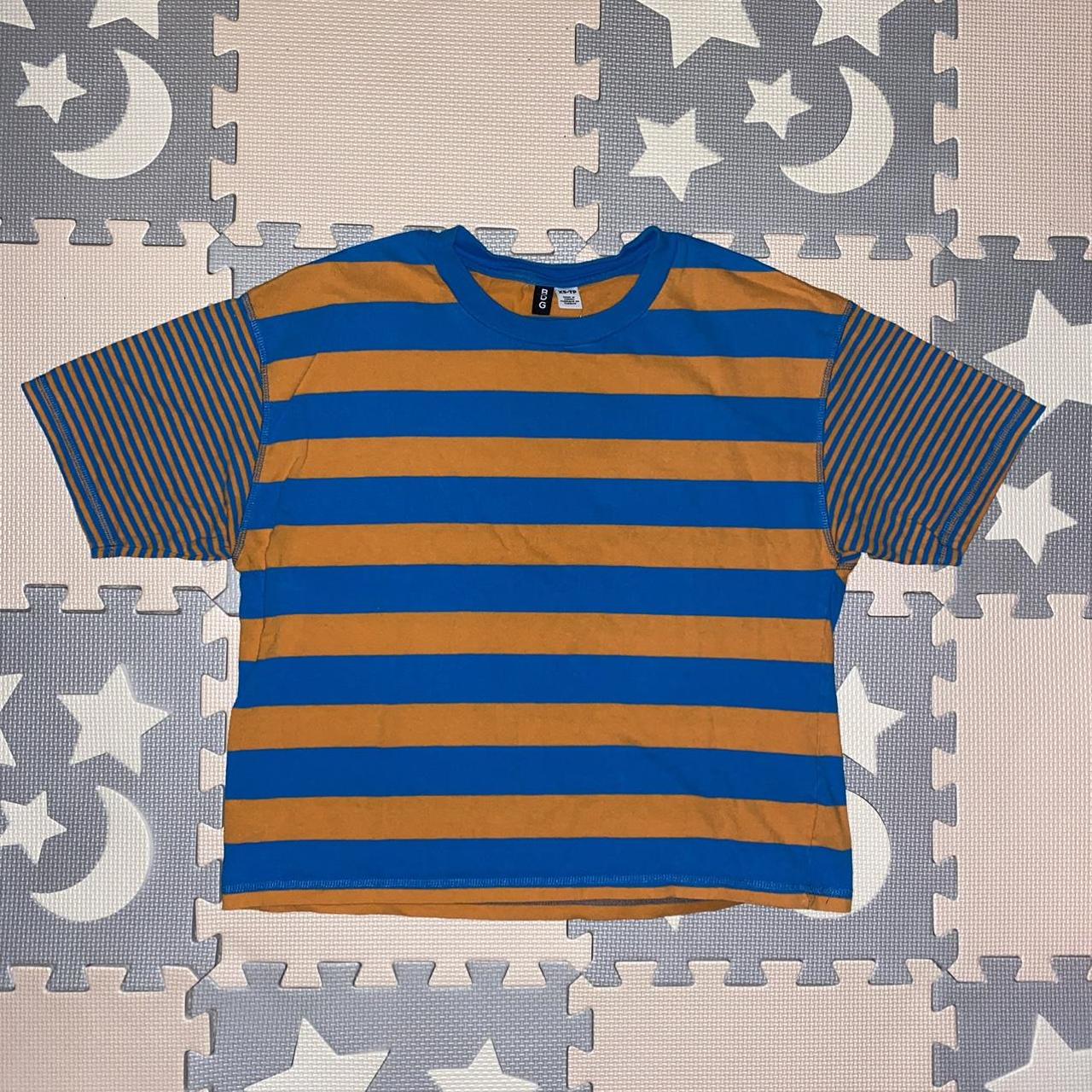 BDG oversized striped tshirt from urban... - Depop