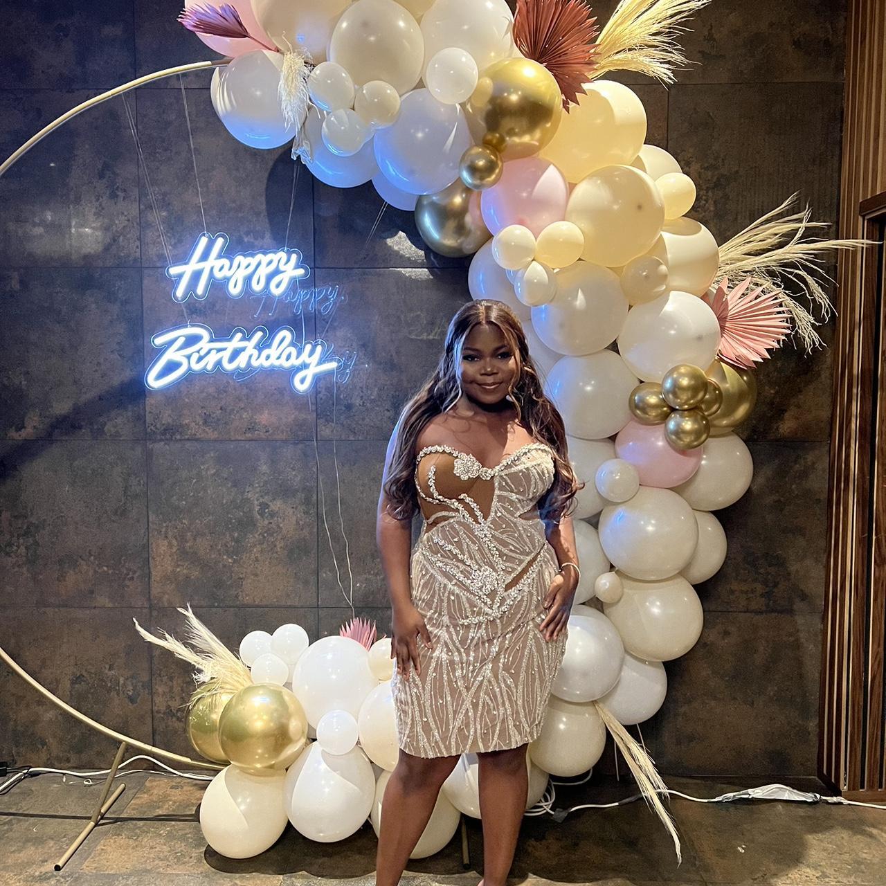 Amar London dress Custom made dress for £620,... - Depop