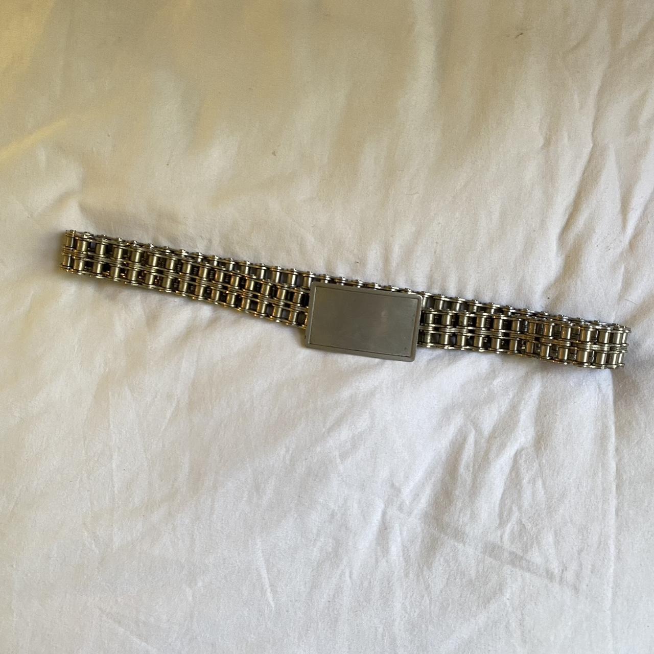 HEAVY WEIGHT metal bike chain belt! Reminds me so... | Depop