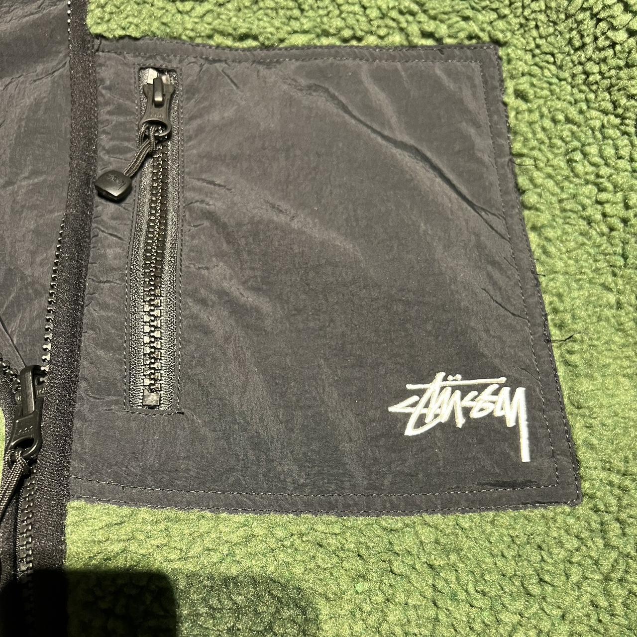 Stussy reversible 8Ball Fleece Jacket. 💕 Size: XL... - Depop